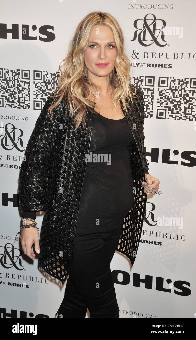 Molly Sims at the launch of Rock and Republic for Kohl's at the ...