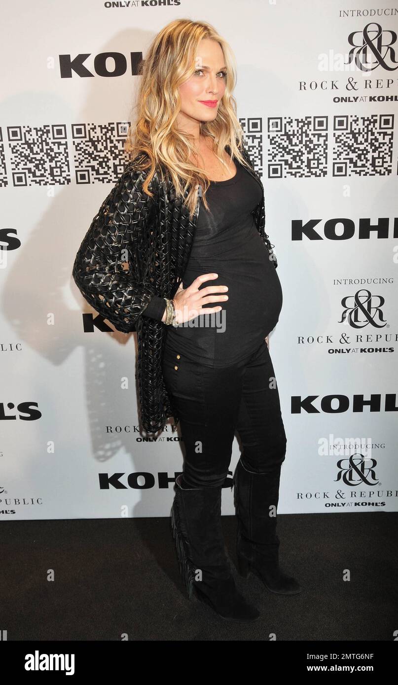Molly Sims at the launch of Rock and Republic for Kohl's at the ...