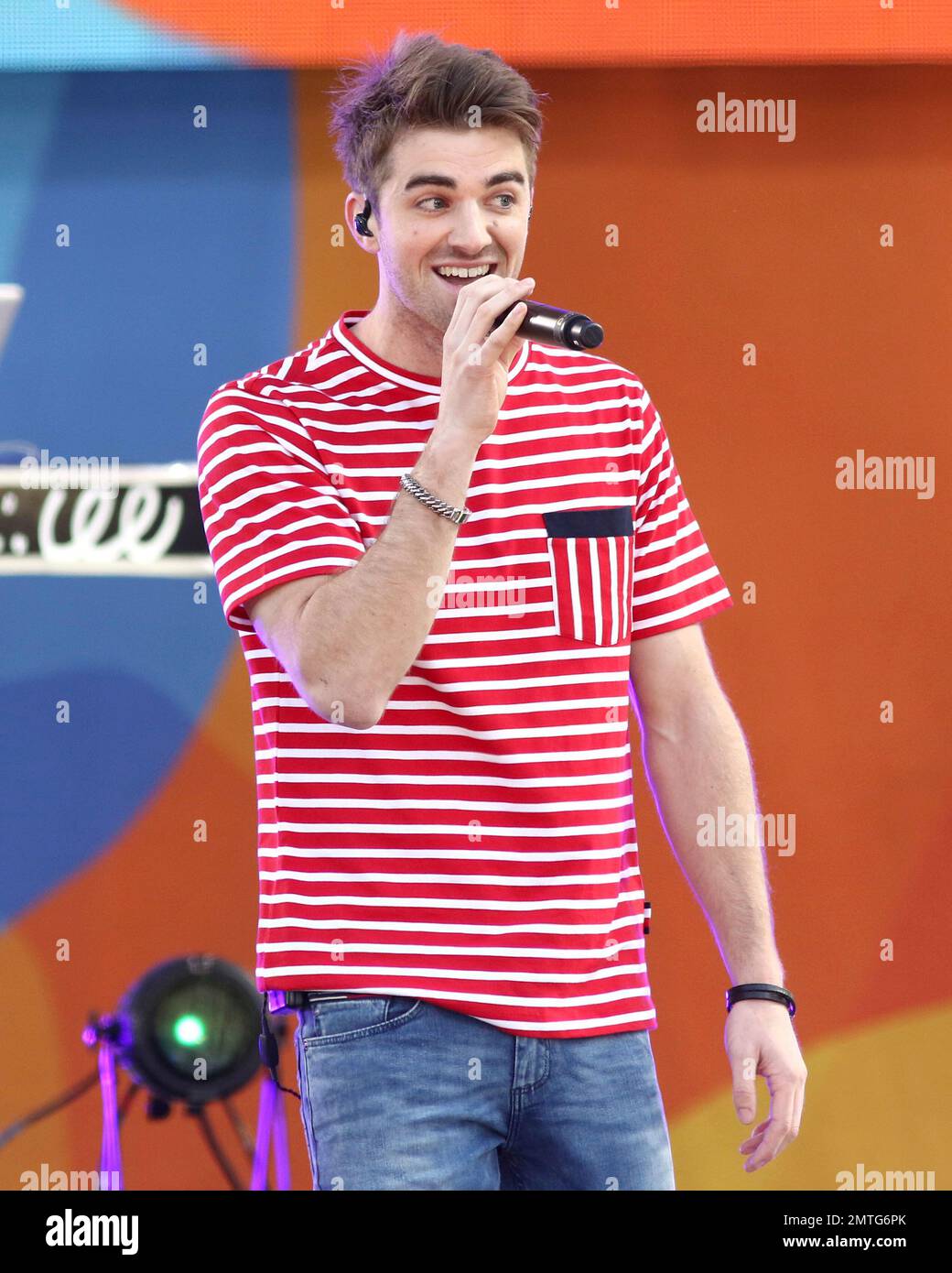 Andrew Taggart of The Chainsmokers performs on ABC's Good Morning ...