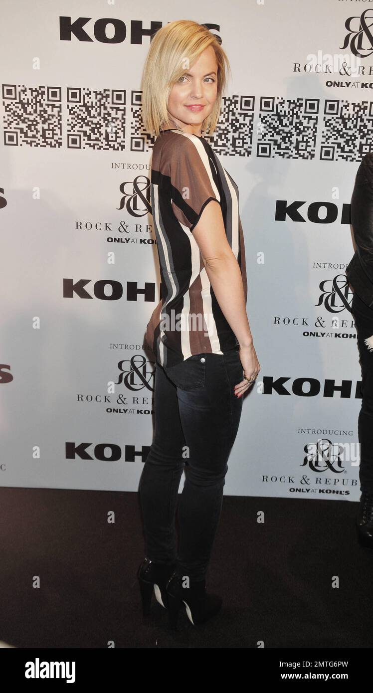 Mena Suvari at the launch of Rock and Republic for Kohl's at the ...