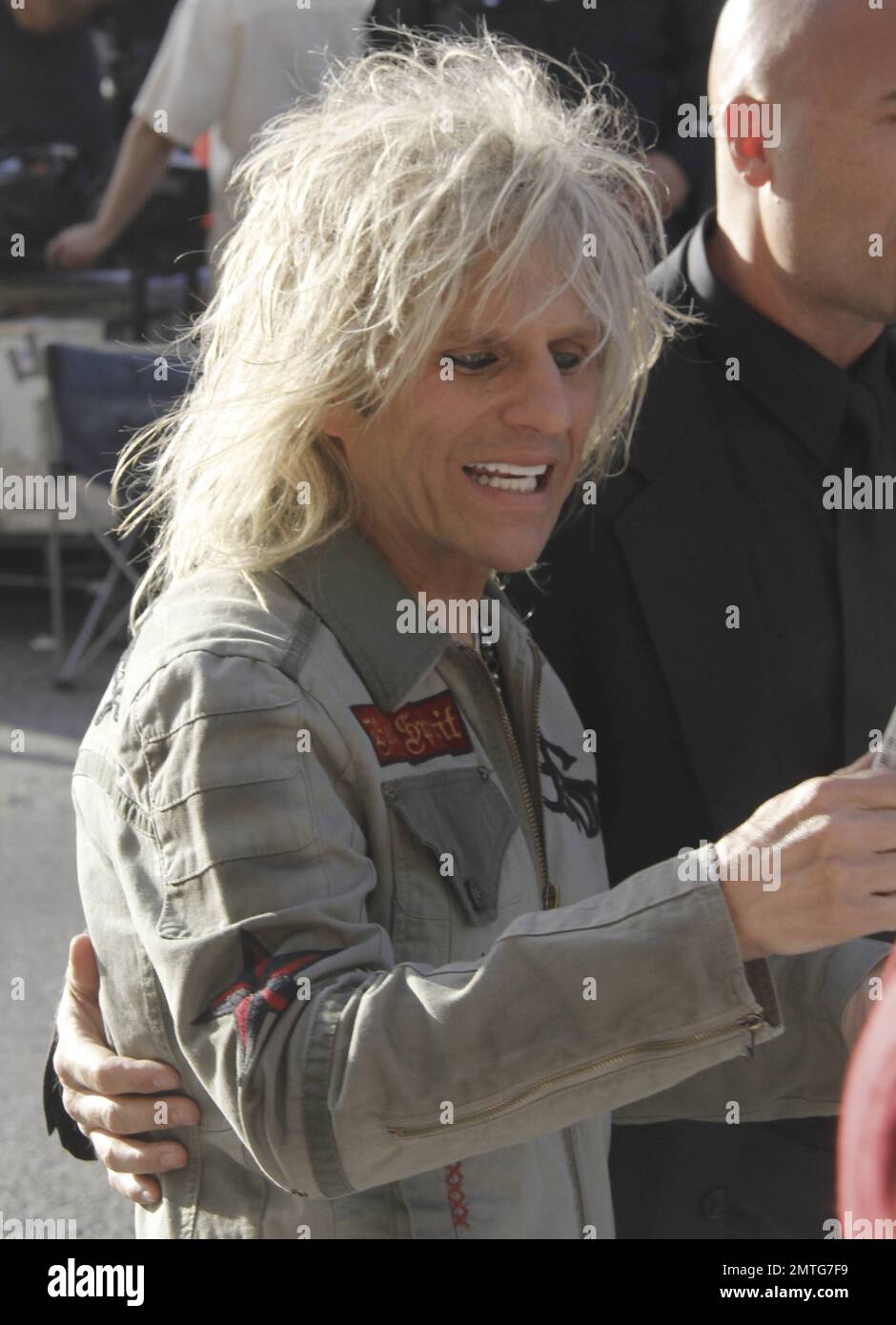 C.C. DeVille of 'Poison' arrives at the premiere of "Rock of Ages" at ...