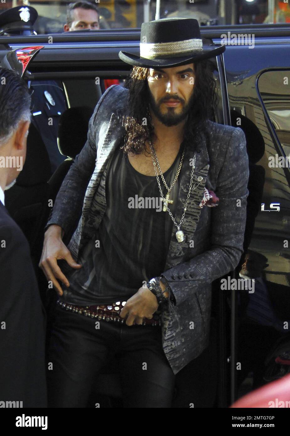 Russell Brand arrives at the premiere of "Rock of Ages" at Grauman's ...