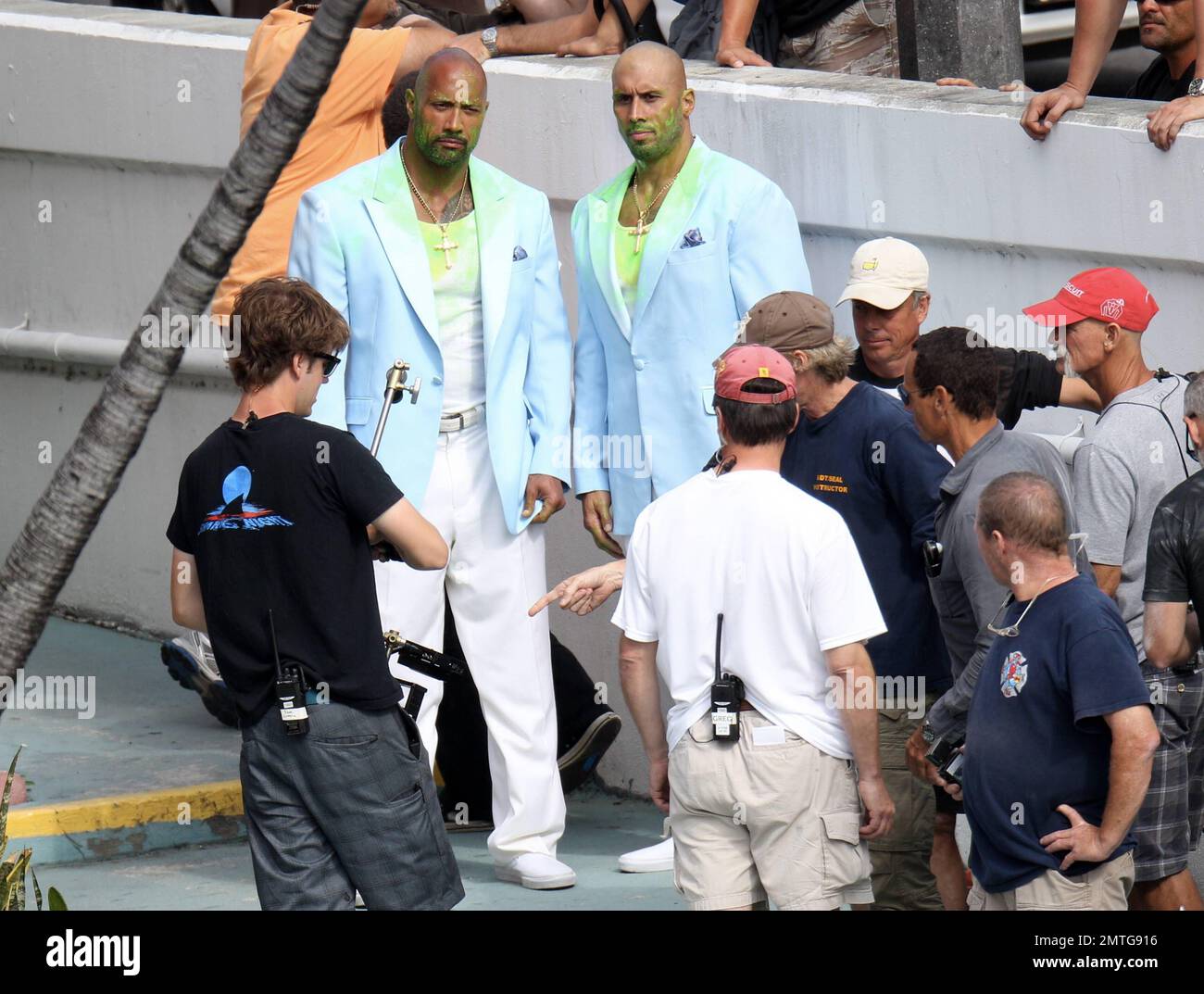 Dwayne johnson and michael bay hi-res stock photography and images - Alamy