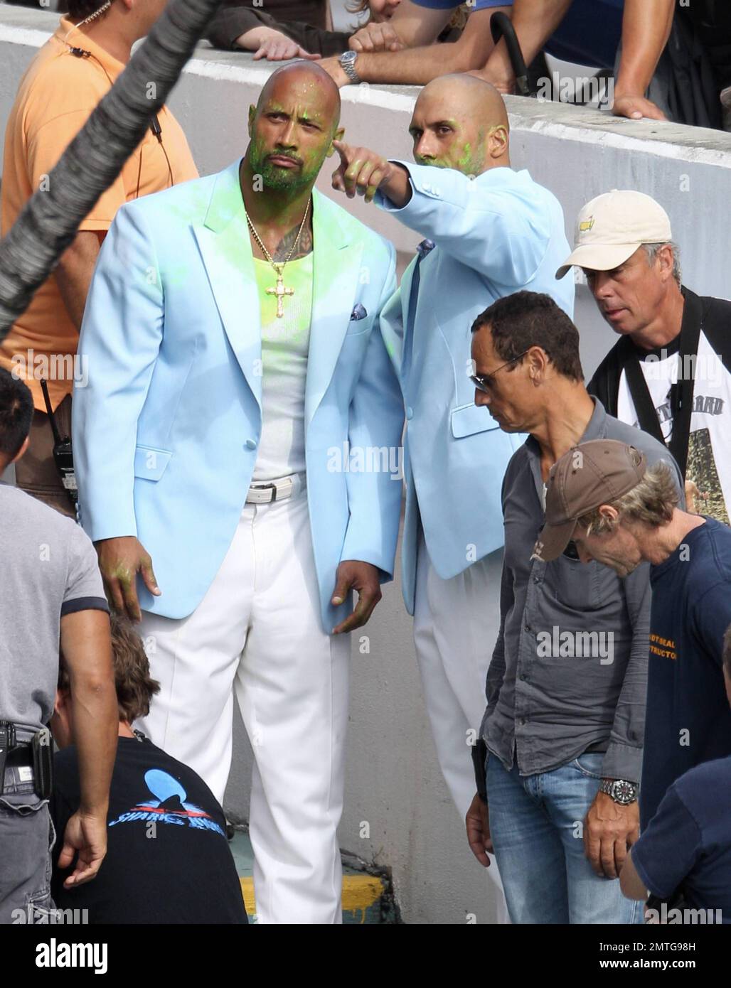 Dwayne johnson and michael bay hi-res stock photography and images - Alamy