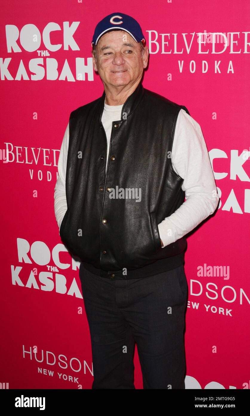 Bill Murray attends the premiere of "Rock The Kasbah" at the AMC Loews ...