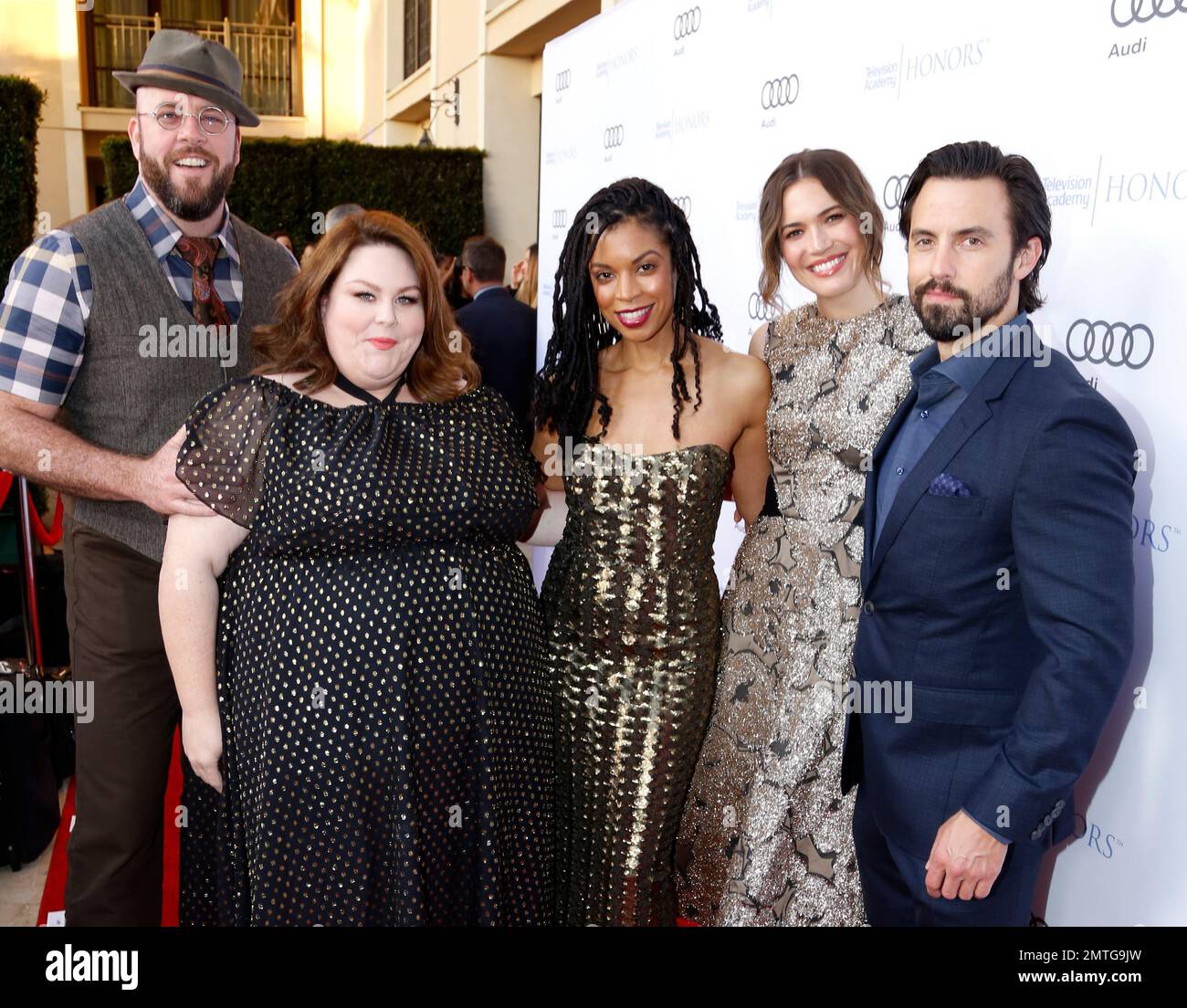 EXCLUSIVE - Chris Sullivan, from left, Chrissy Metz, Susan Kelechi ...