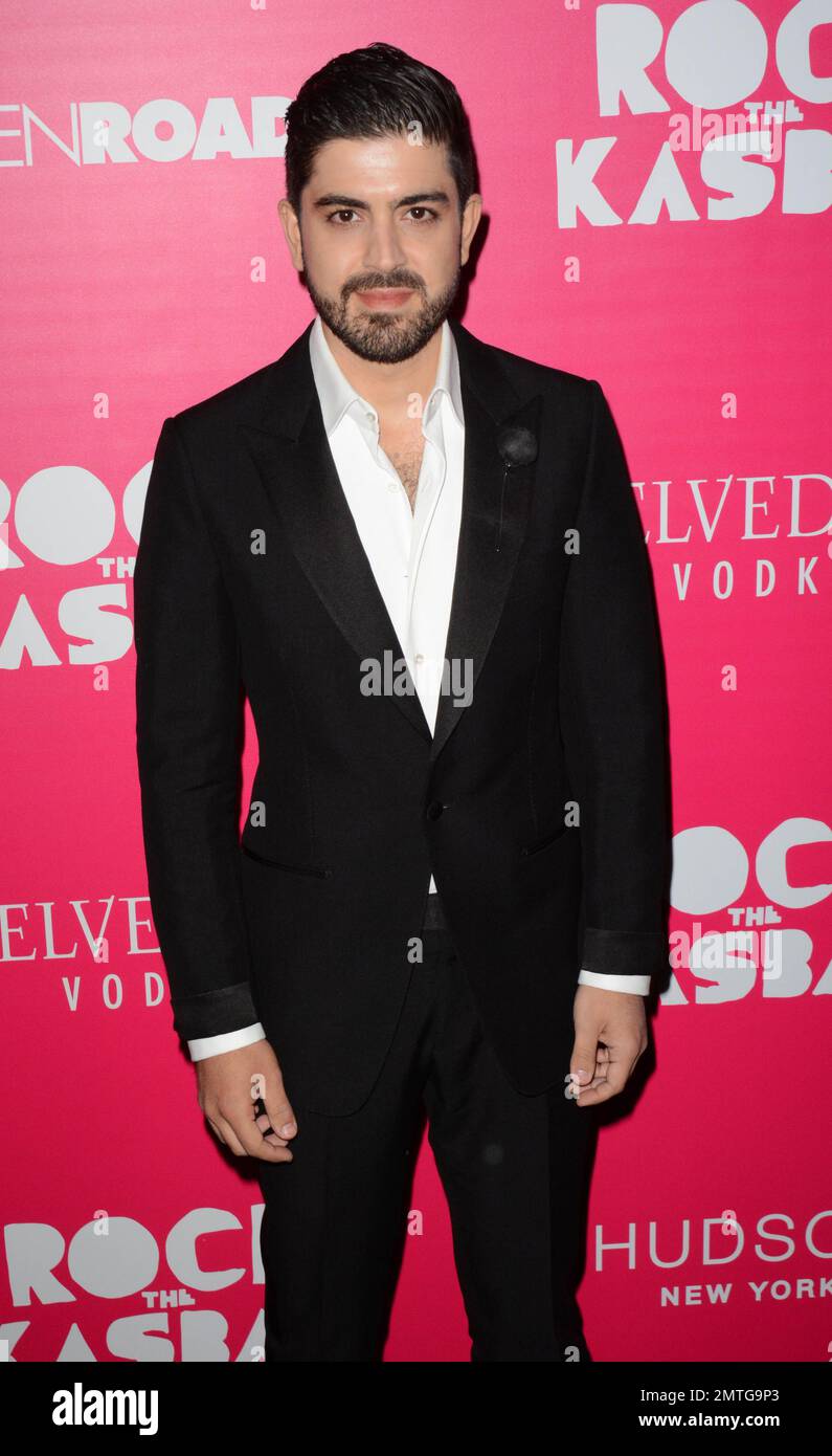 Beejan Land attends the premiere of "Rock The Kasbah" at the AMC Loews ...