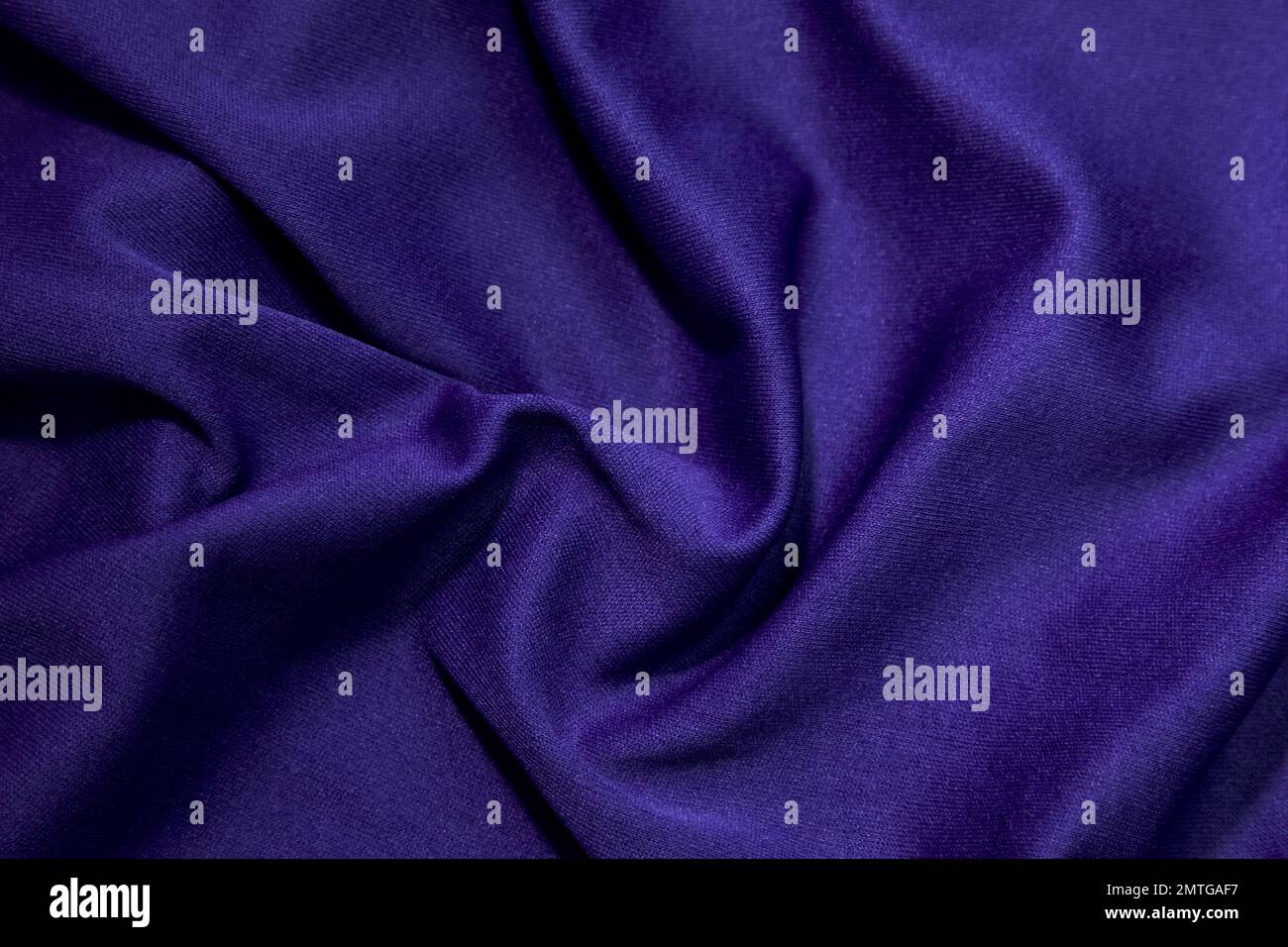 Blue fabric background. Blue cloth waves background texture. Blue ...