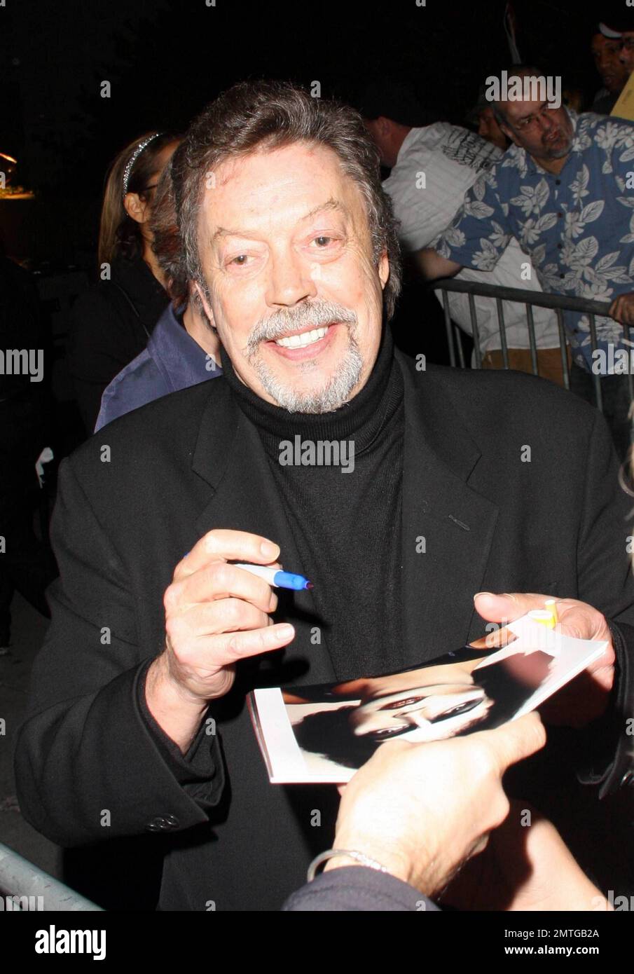 The original Frankenfurter, actor Tim Curry signs autographs outside ...