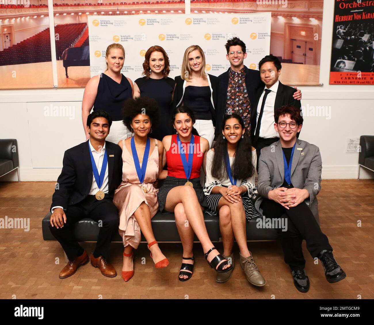 IMAGE DISTRIBUTED FOR SCHOLASTIC - Pictured back left to right, actress ...