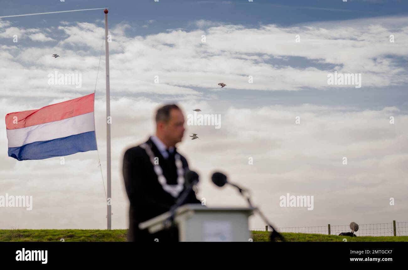 OUWERKERK - Mayor Jack van der Hoek of the municipality of Schouwen ...