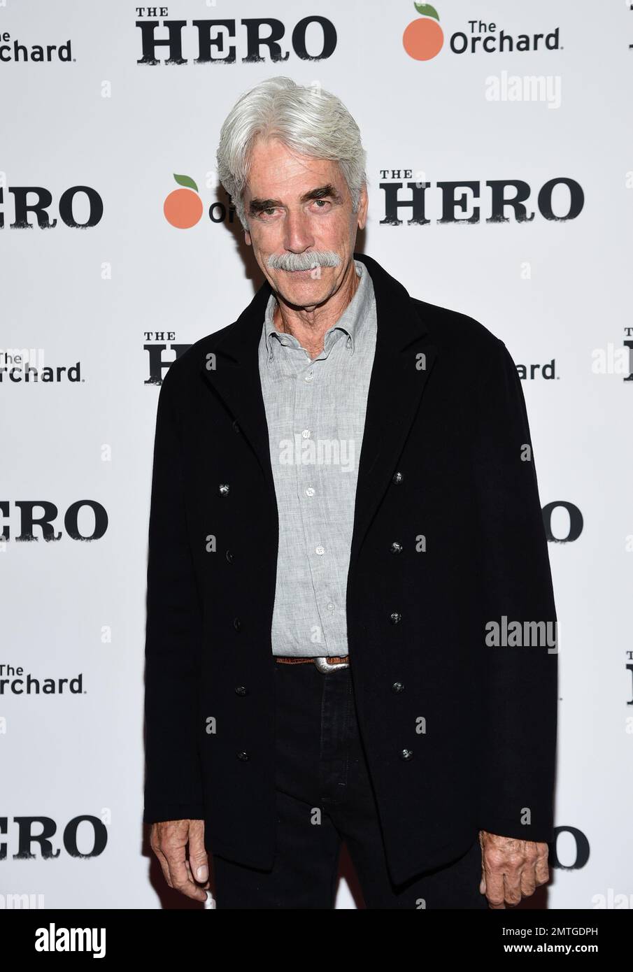 Actor Sam Elliott attend a special screening of "The Hero" at The ...