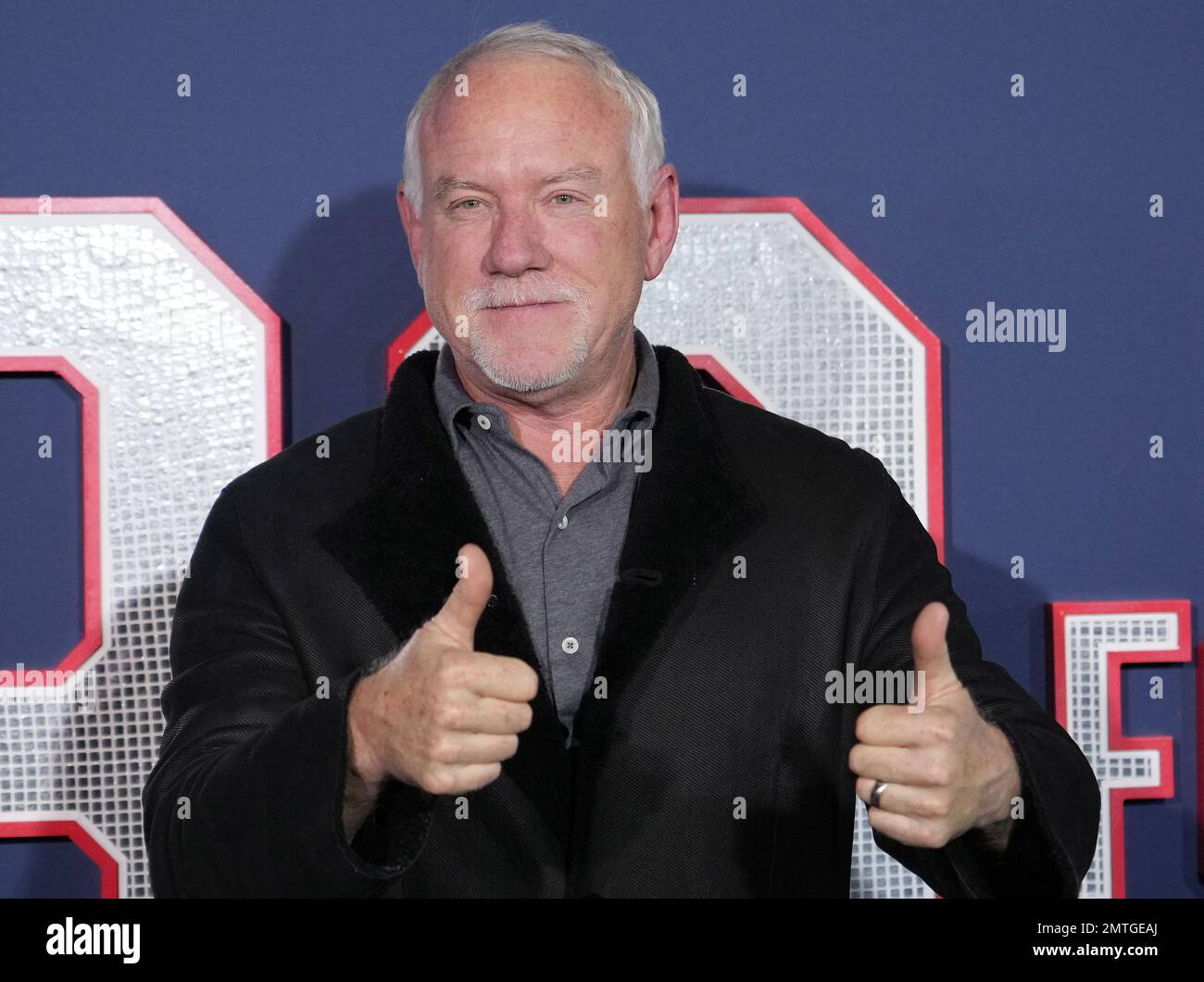 John Debney arrives at the 80 FOR BRADY Los Angeles Premiere held at ...