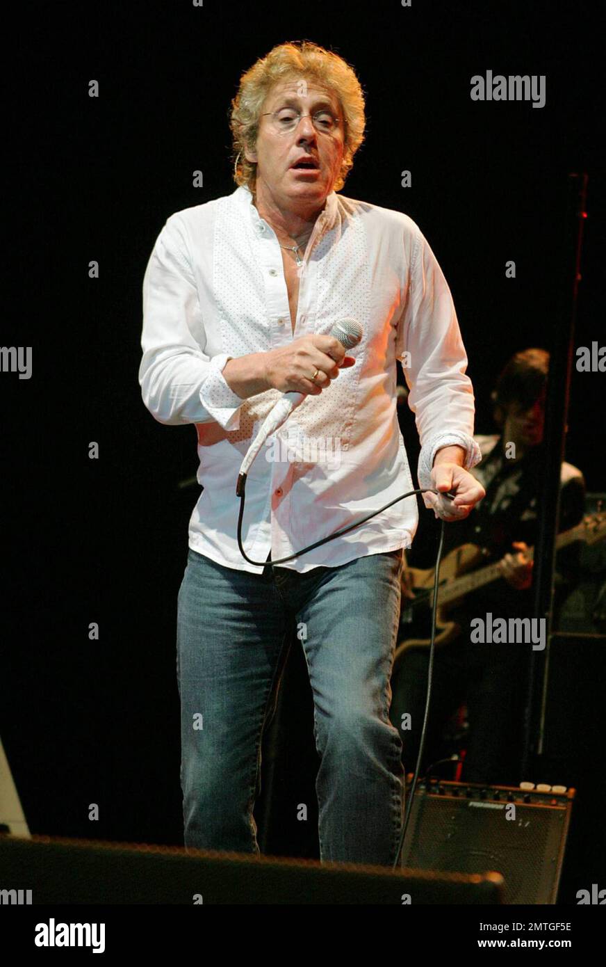 Rock legend Roger Daltrey performs live in concert at the Seminole Hard ...