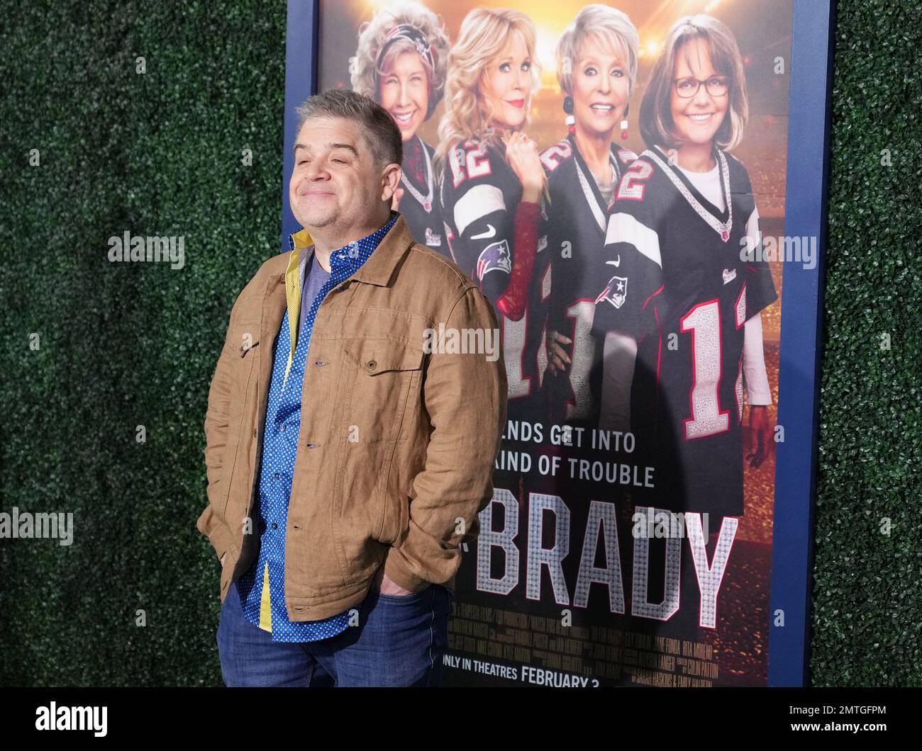 Patton Oswalt arrives at the 80 FOR BRADY Los Angeles Premiere held at ...
