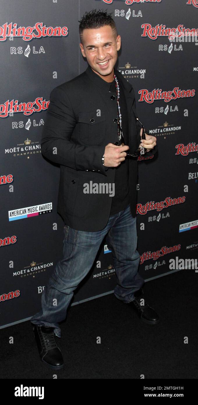 Mike ÒThe SituationÓ Sorrentino arrives at the Rolling Stone Magazine ...