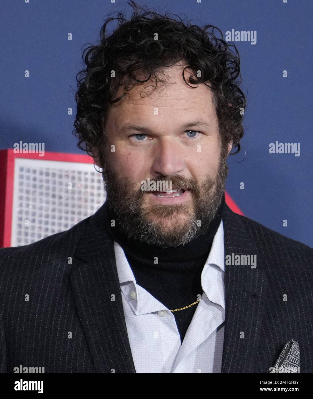 Kyle Marvin arrives at the 80 FOR BRADY Los Angeles Premiere held at ...