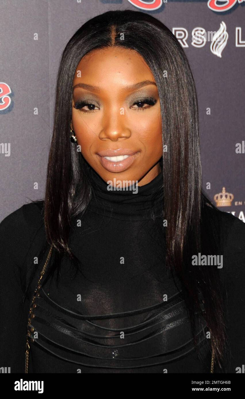 Singer Brandy arrives at the Rolling Stone Magazine 2010 American Music ...