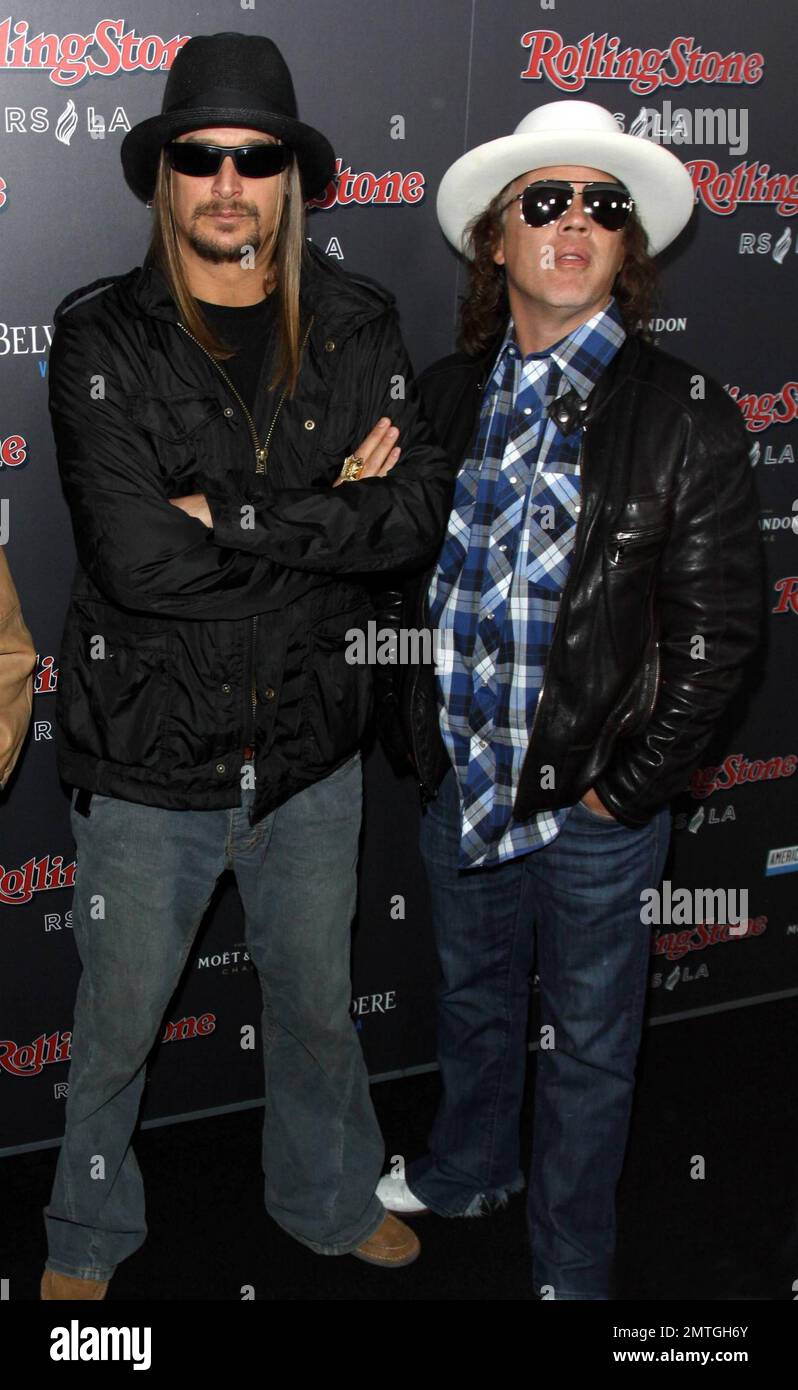 Kid Rock arrives at the Rolling Stone Magazine 2010 American Music ...