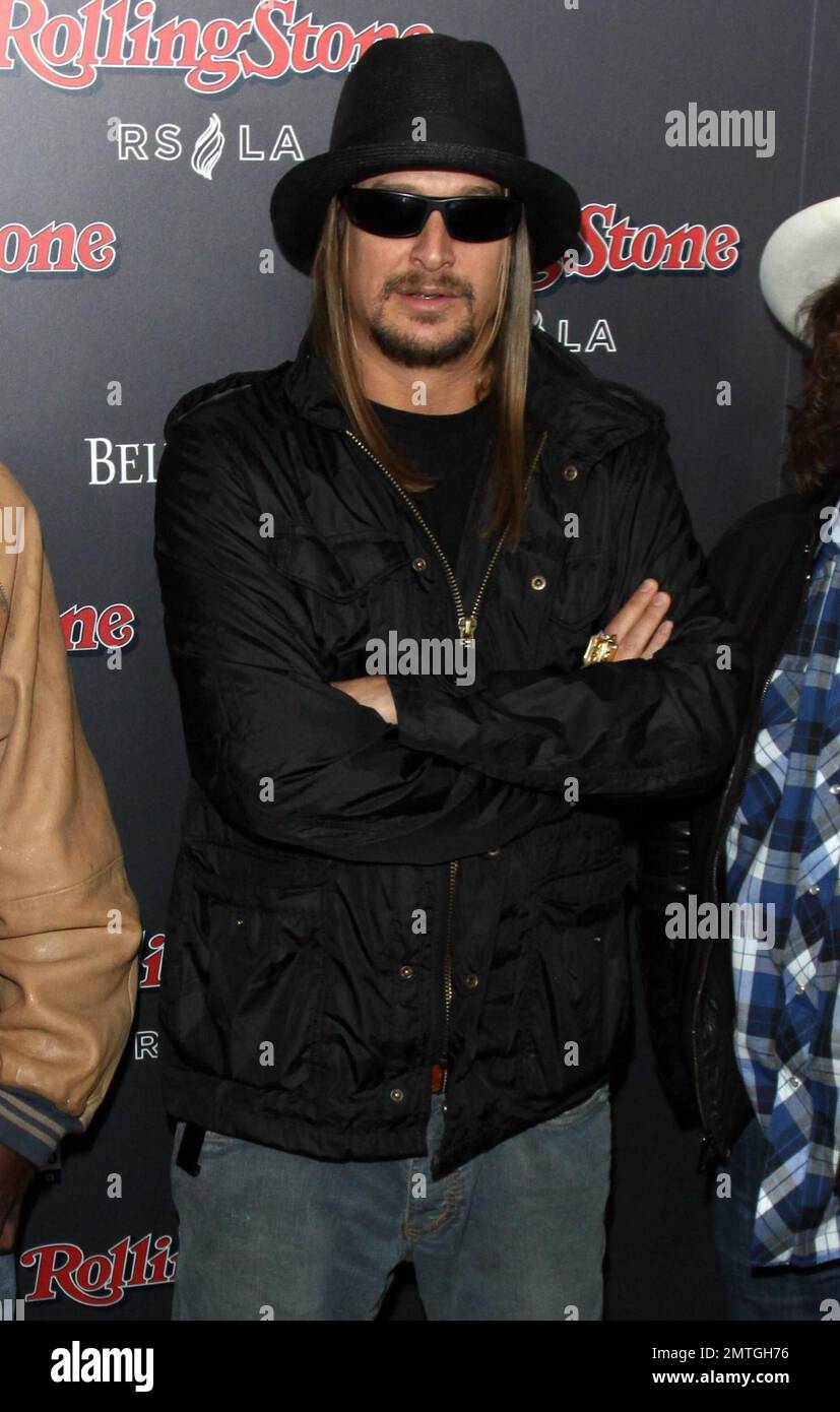 Kid Rock arrives at the Rolling Stone Magazine 2010 American Music ...