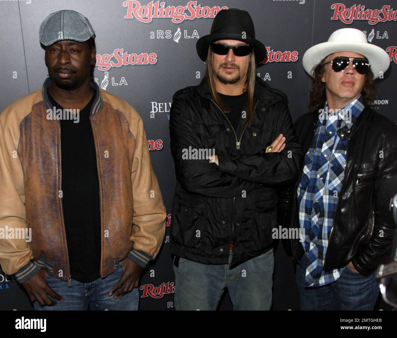 Kid Rock arrives at the Rolling Stone Magazine 2010 American Music ...