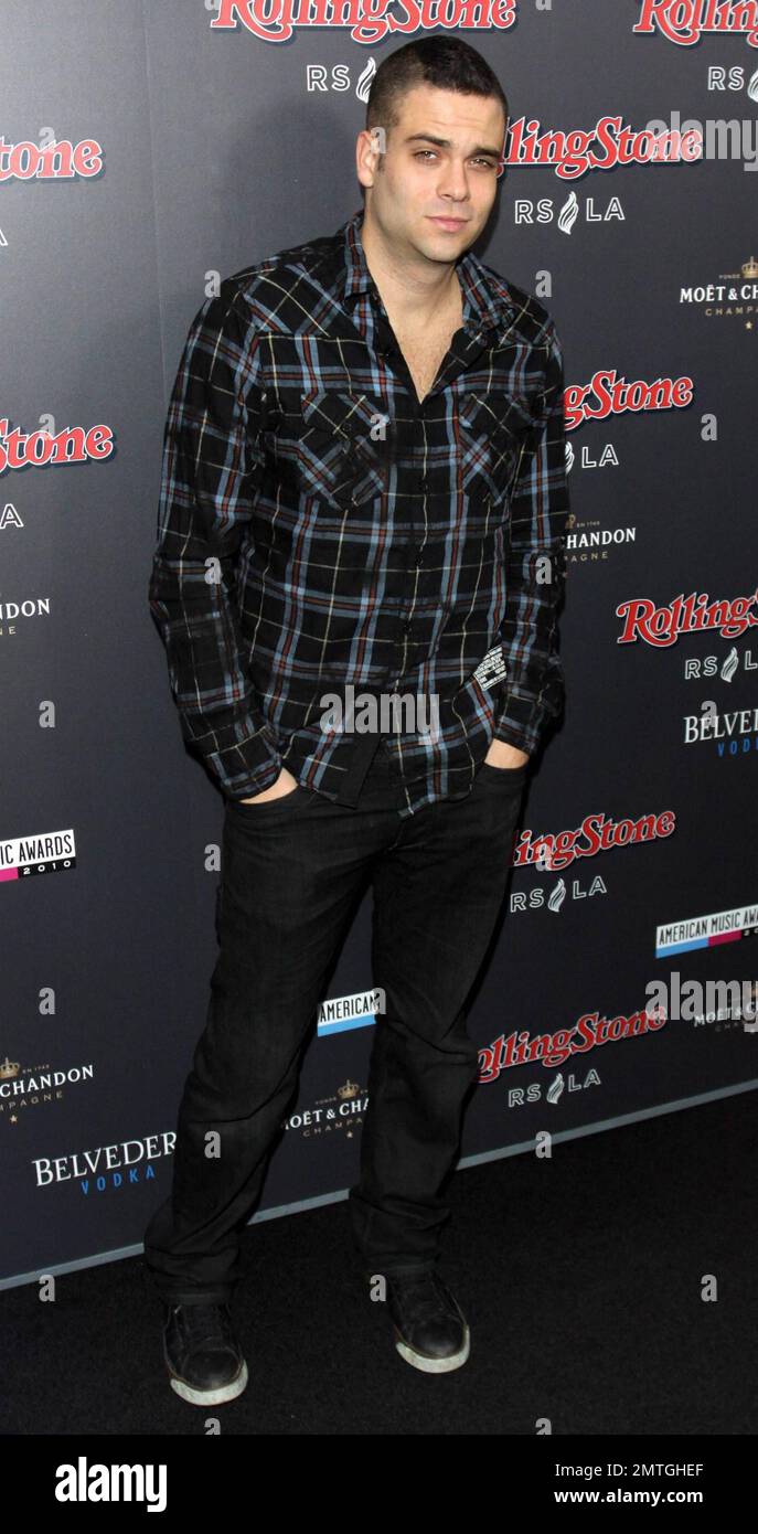 Mark Salling arrives at the Rolling Stone Magazine 2010 American Music ...