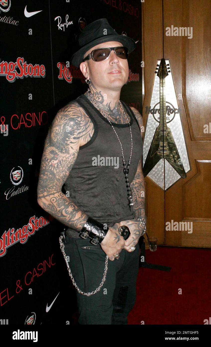 Biohazard's Evan Seinfeld attends the Rolling Stone and the Hard Rock ...