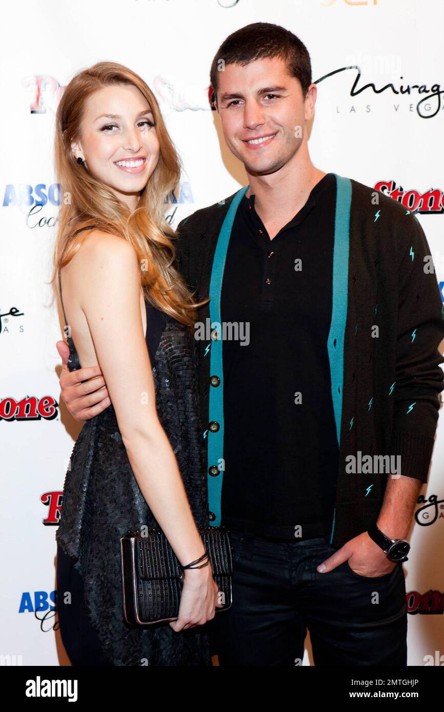 Ben Nemtin and Whitney Port pose on the red carpet at Jet nightclub ...