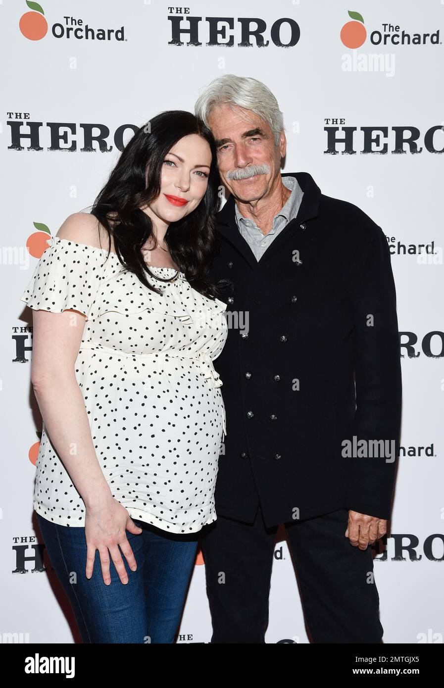 Actors Laura Prepon, left, and Sam Elliott attend a special screening ...