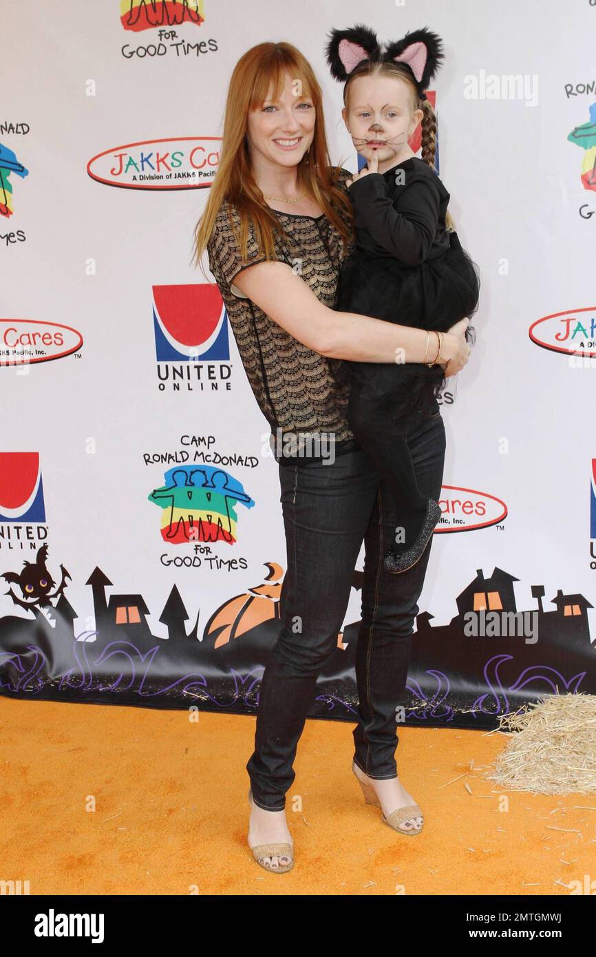 Judy Greer at the 18th Annual Camp Ronald McDonald's Halloween Carnival ...
