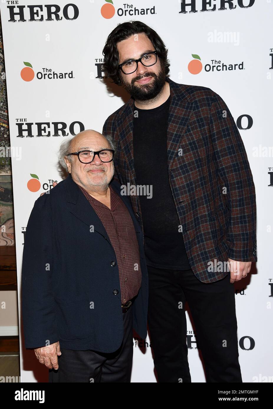 Actor Danny DeVito, left, and director Brett Haley attend a special ...