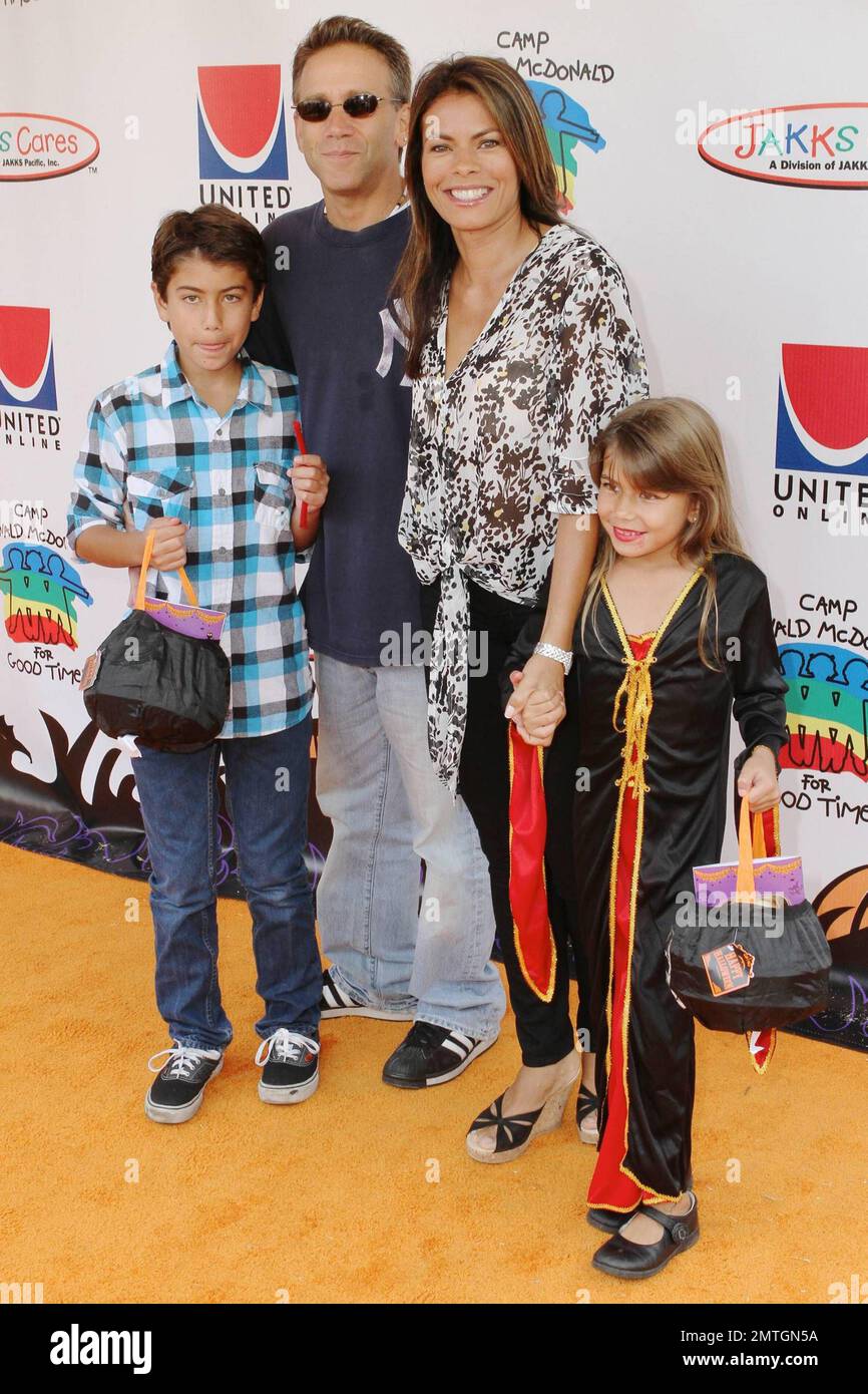 Lisa Vidal and family at the 18th Annual Camp Ronald McDonald's ...