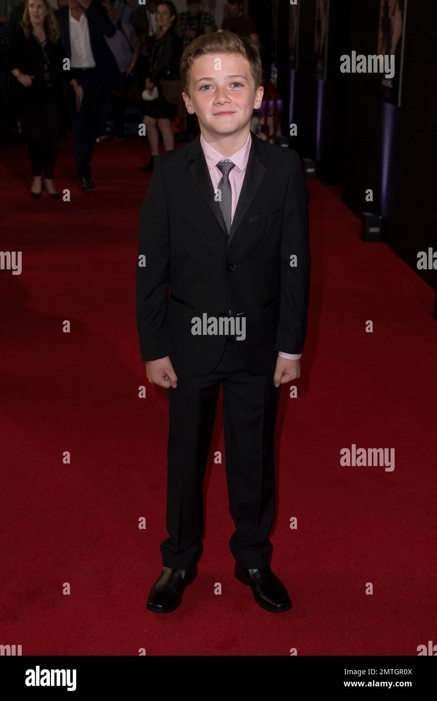 Austin Taylor poses for photographers upon arrival at the My Cousin ...