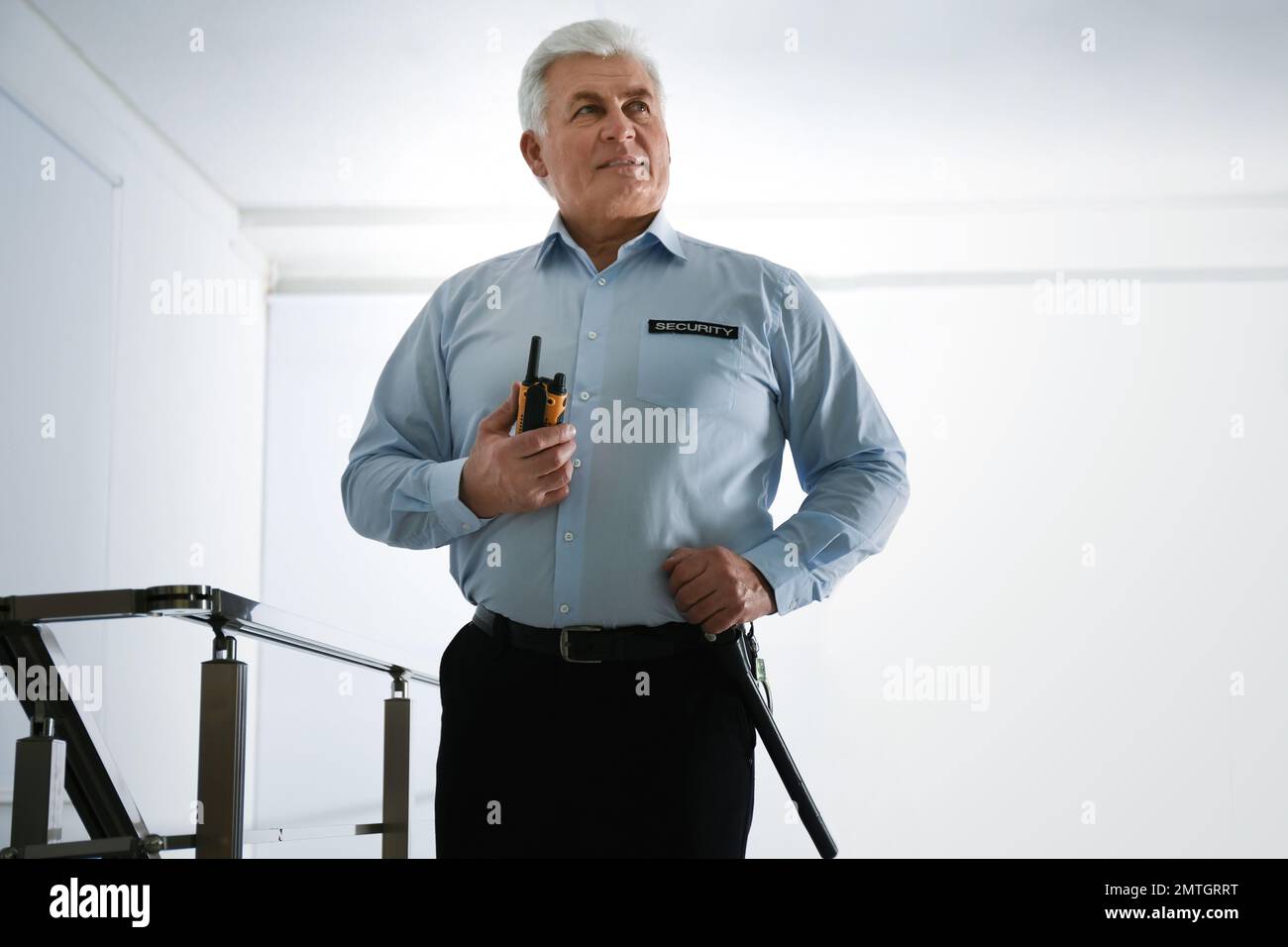 Professional security guard portable hi-res stock photography and ...