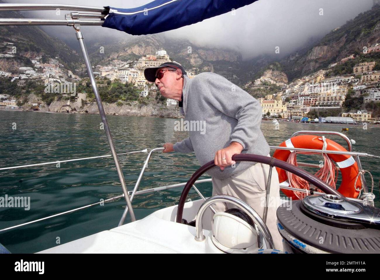Disney co-founder Roy Disney vacations on the Amalfi Coast yachting and ...