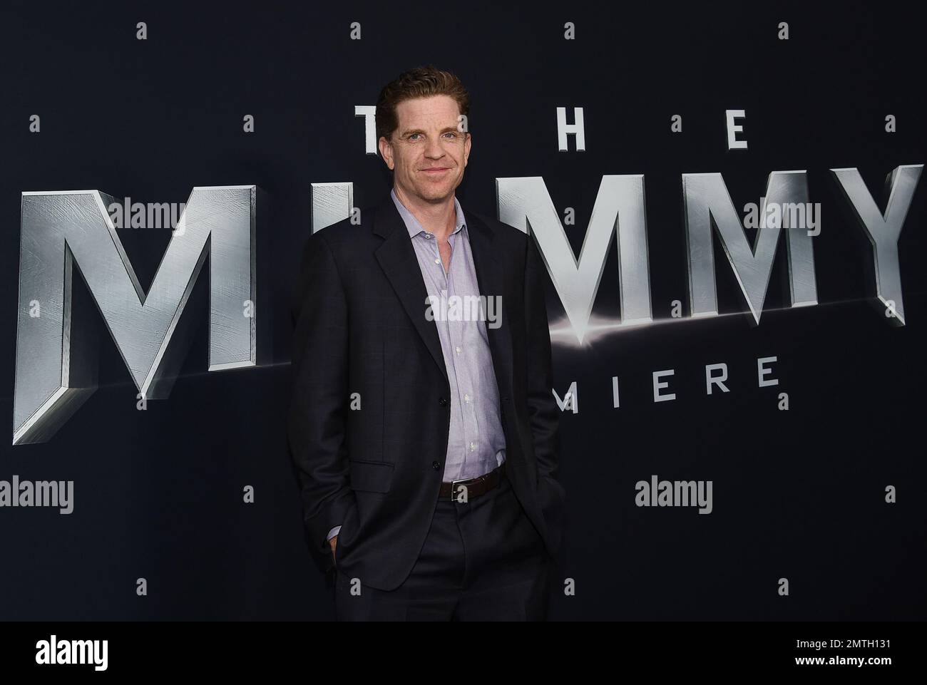 Writer Dylan Kussman attends a special screening of "The Mummy" at AMC ...