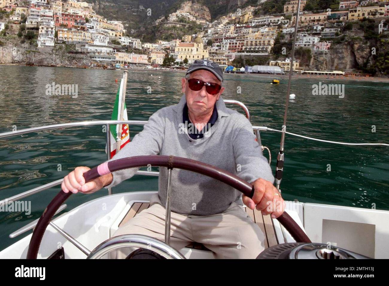 Disney co-founder Roy Disney vacations on the Amalfi Coast yachting and ...
