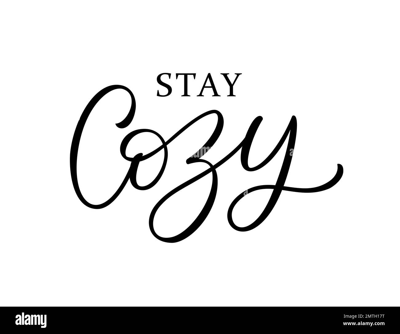STAY COZY text. Printable graphic tee. Design stay cozy for print ... STAY COZY text. Printable graphic tee. Design stay cozy for print ...