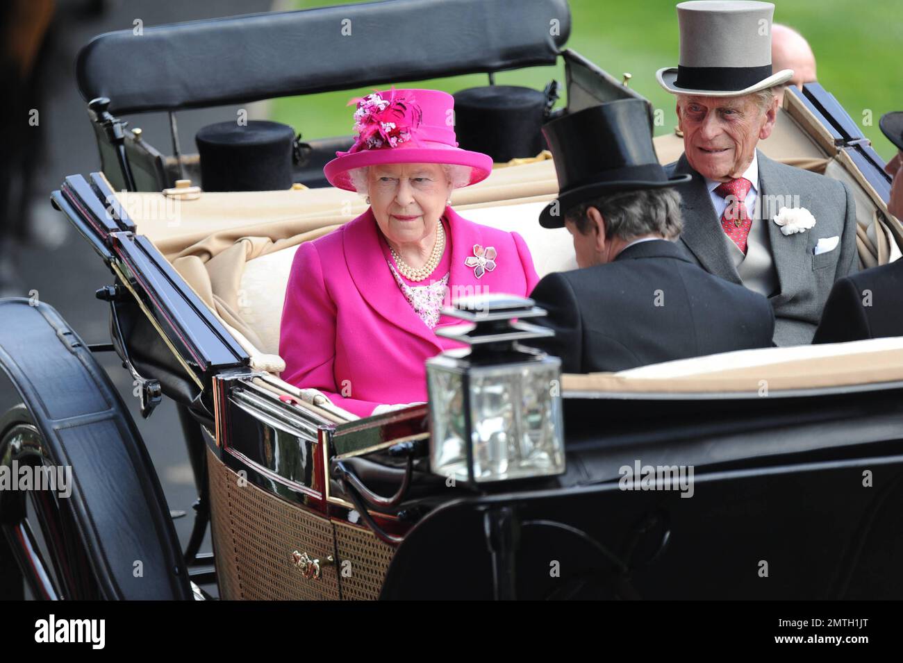 Royal Ascot Day 4, HRH Queen Elizabeth II And Prince Phillip The Duke ...
