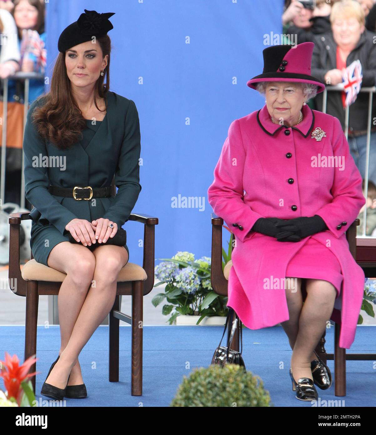 Queen Elizabeth, The Duke of Edinburgh and Katherine The Duchess of ...