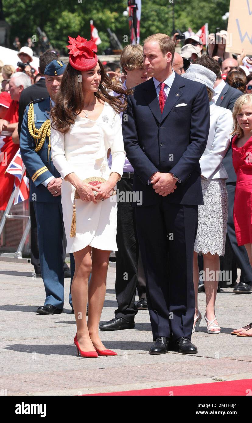 The Duke And Duchess Of Cambridge at the Canada Day Celebrations at ...