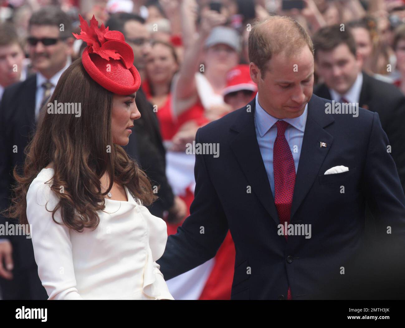 The Duke And Duchess Of Cambridge at the Canada Day Celebrations at ...