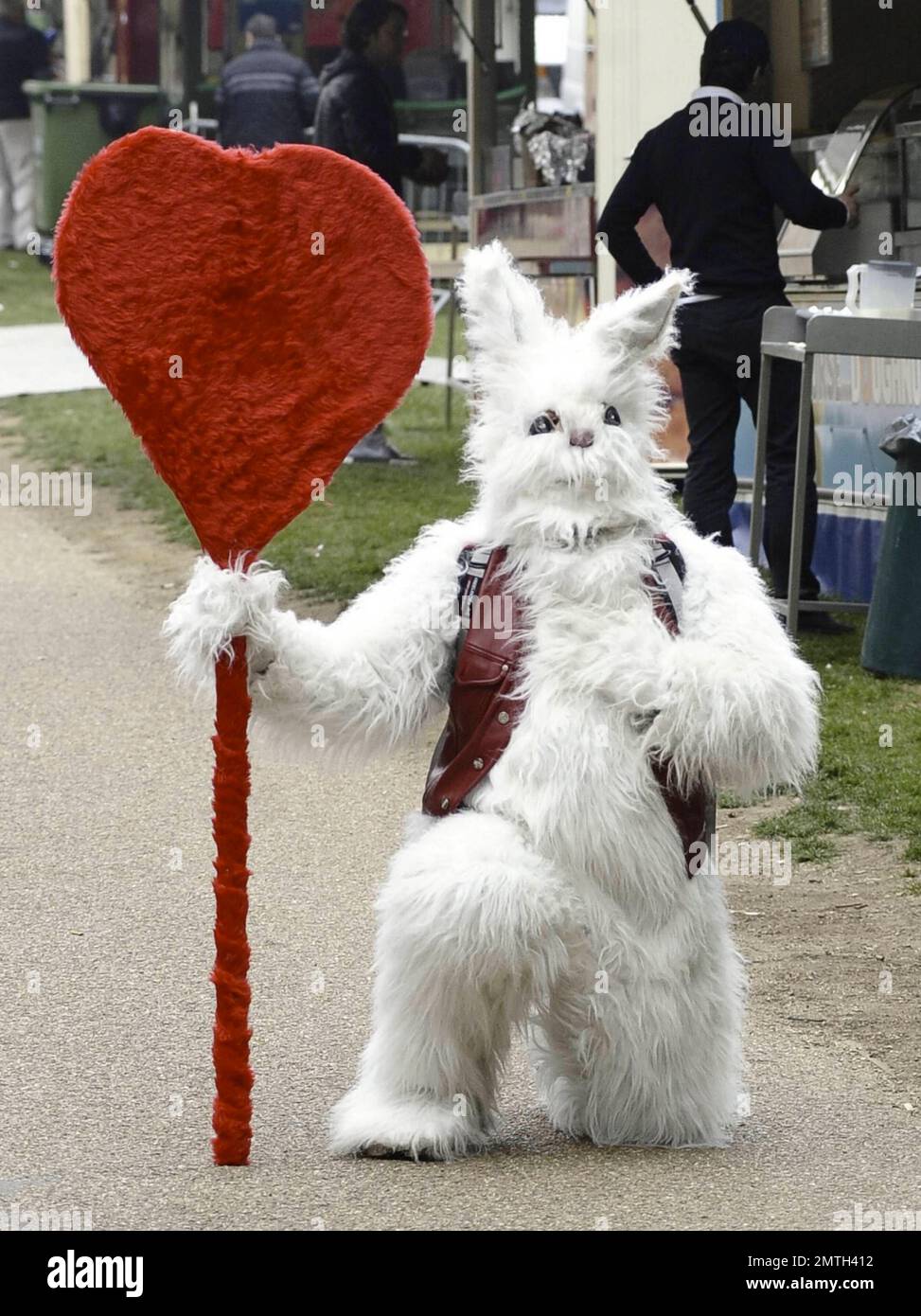 Thousands of well wishers crowd the grounds outside Buckingham Palace to show their support for ...
