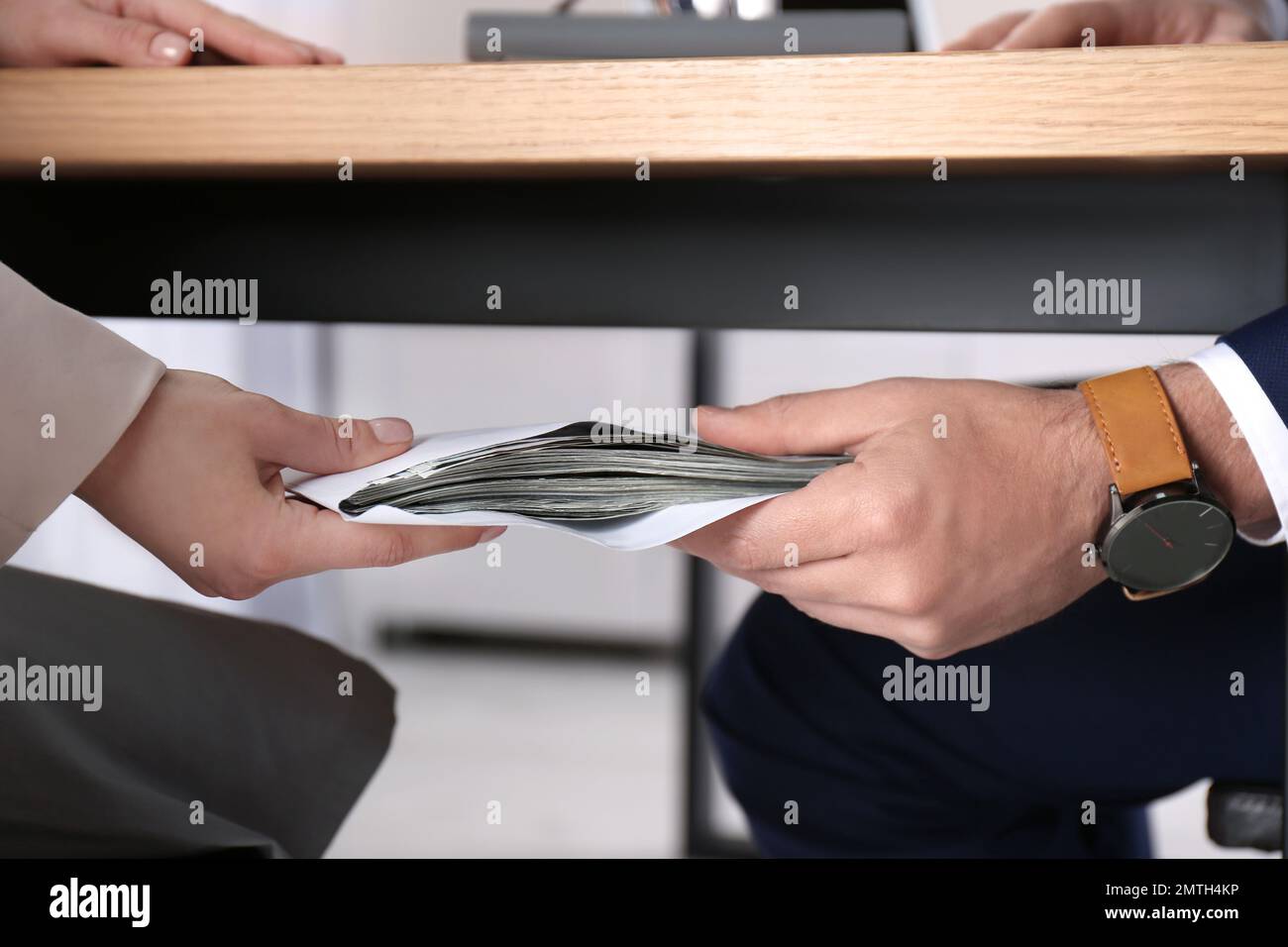 Man under table hi-res stock photography and images - Alamy