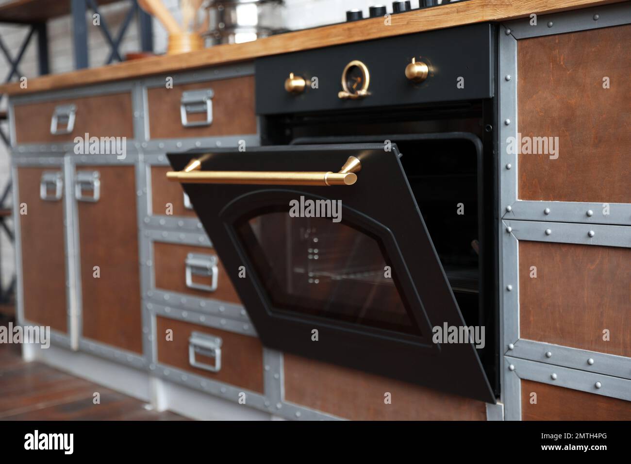 Modern oven hi-res stock photography and images - Alamy