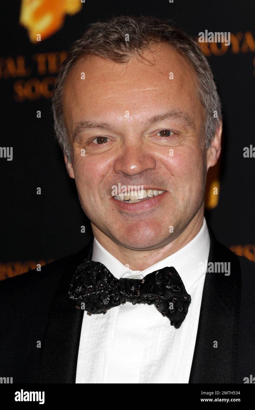 Graham Norton at the RTS Programme Awards at The Grosvenor House Hotel ...
