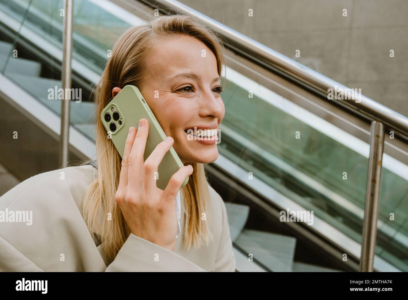 Lady stairs close hi-res stock photography and images - Alamy