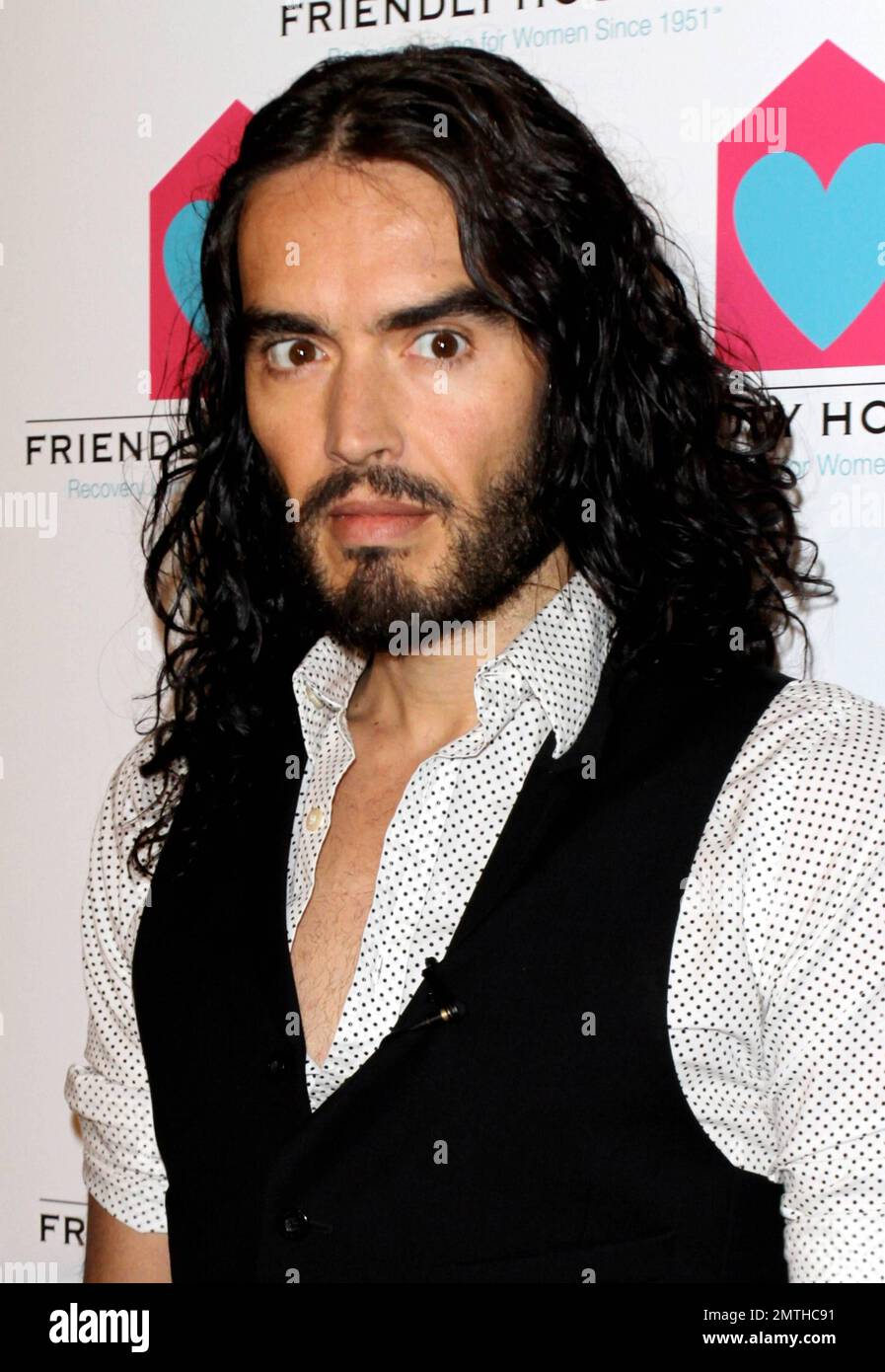 Comedian Russell Brand attending "Giving Back" Friendly House LA's 22nd ...
