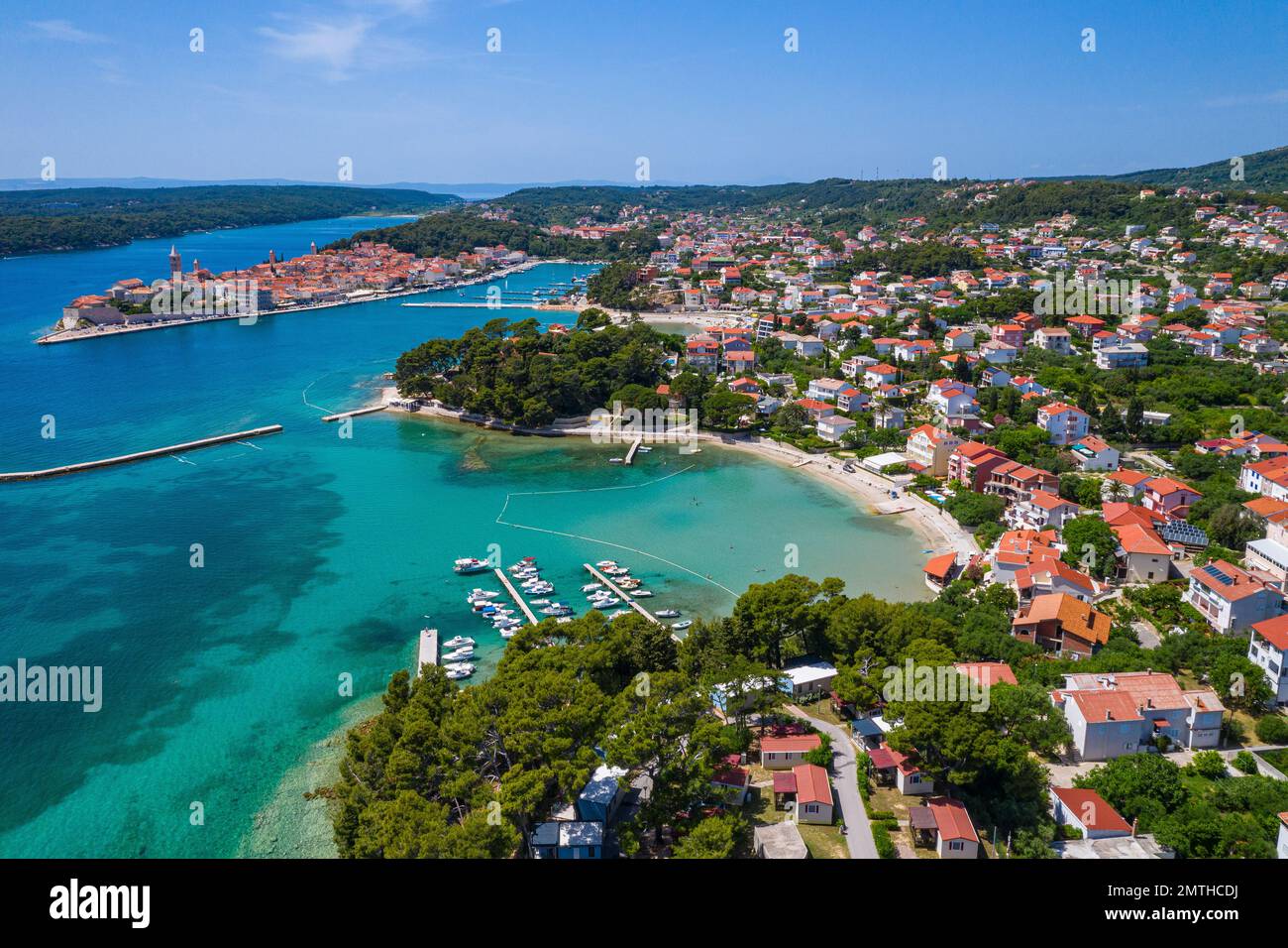 City of Rab Stock Photo - Alamy