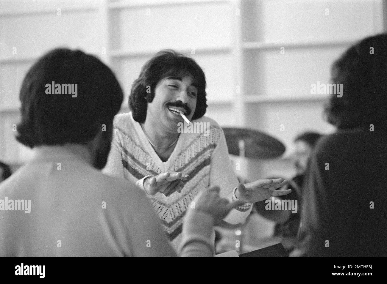 Singer Tony Orlando is pictured at his home studio rehearsing in Los ...